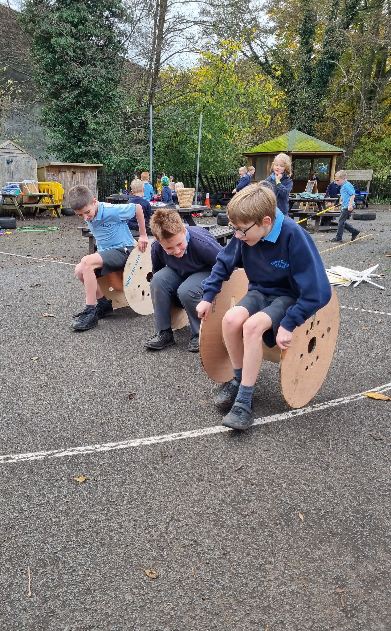 OPAL (Outdoor Play and Learning) - Great Corby School, Cumbria